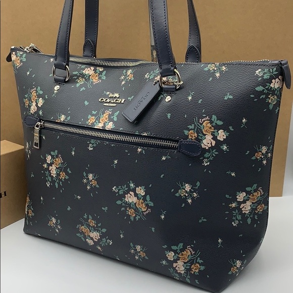 Coach | Bags | Coach Gallery Tote Rose Bouquet | Poshmark
